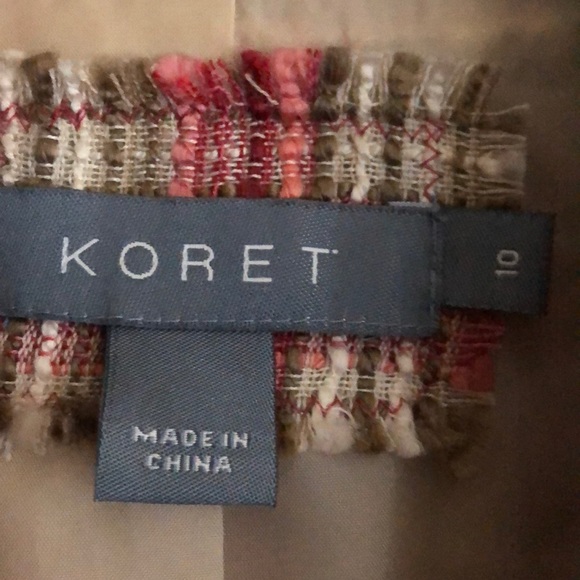 Koret | Jackets & Coats | Koret Tweed Jacket | Poshmark